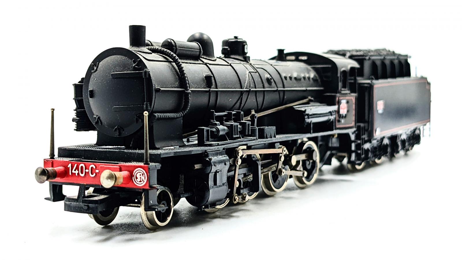 LOCOMOTIVE VAPEUR 140C-180 SNCF