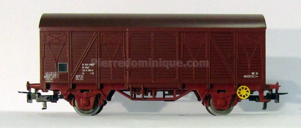 WAGON COUVERT SNCF *SOLDES* - WAGON COUVERT SNCF