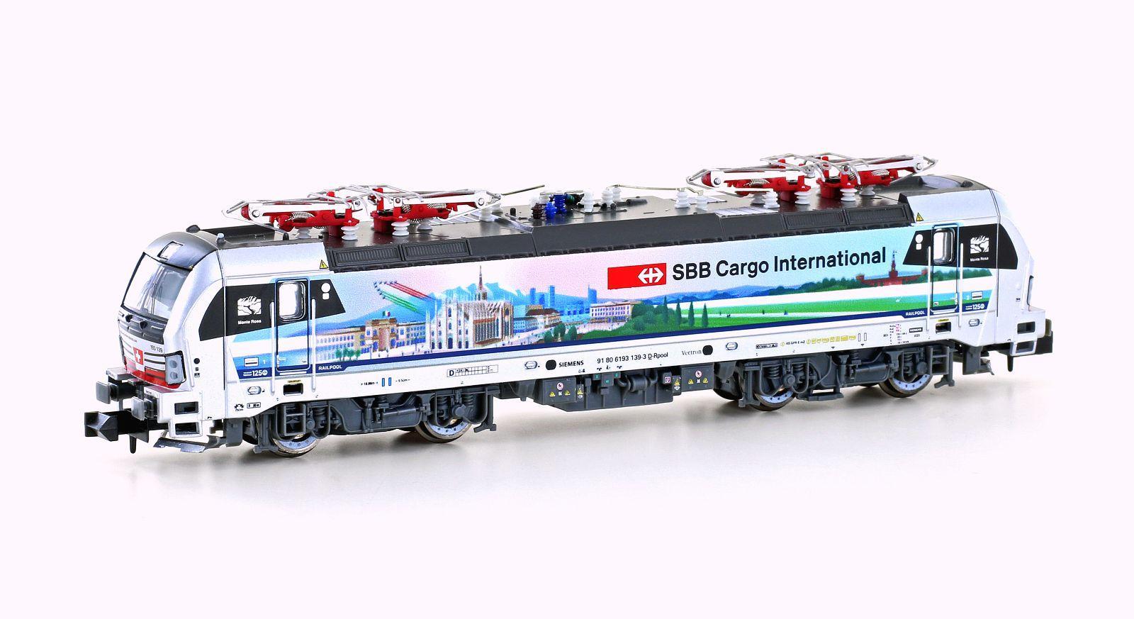 LOCOMOTIVE ELECTRIQUE BR 193 139 VECTRON SBB CARGO/MONTE ROSA ...