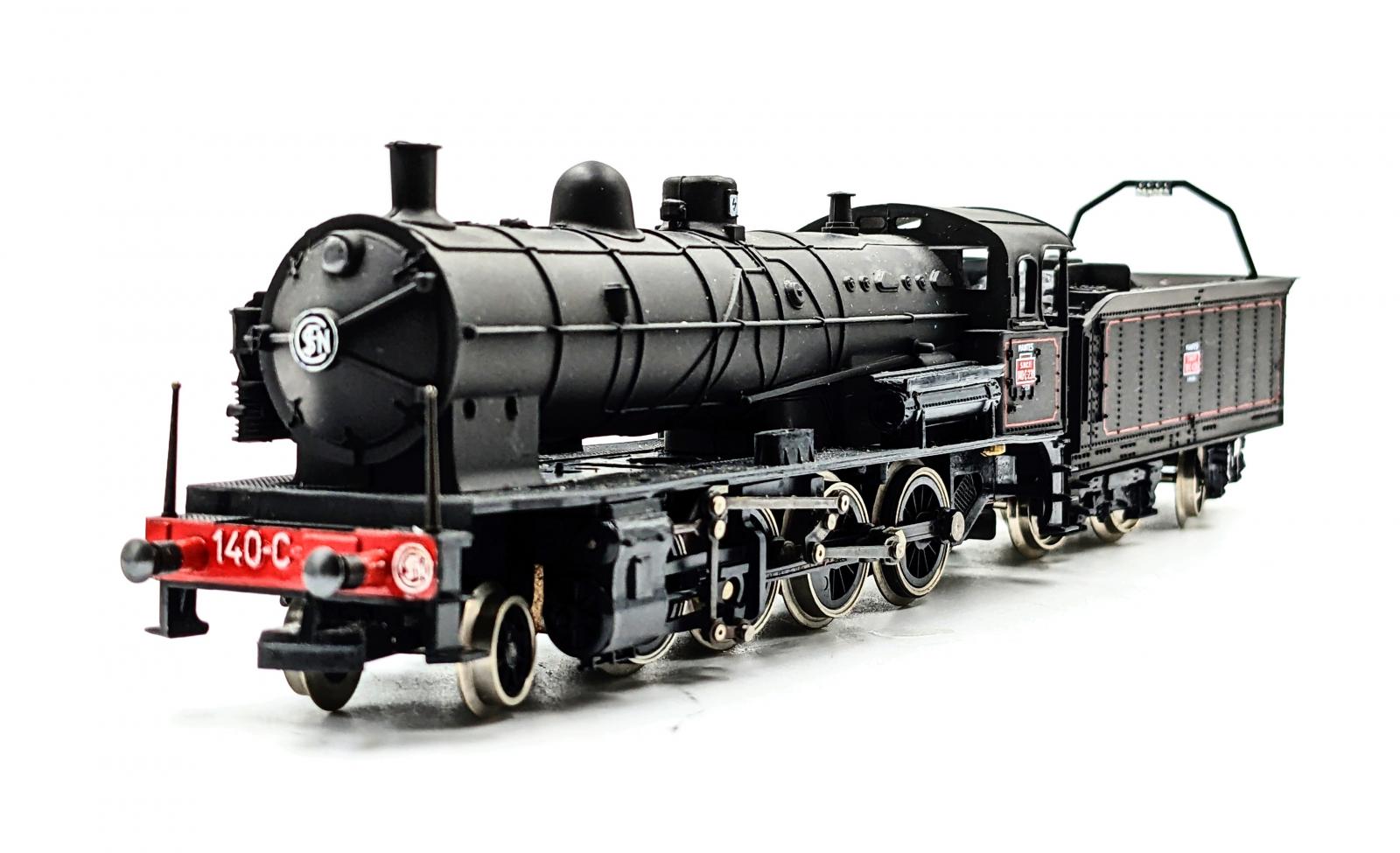 LOCOMOTIVE VAPEUR 140 C 231 AVEC TENDER SNCF MANTES LOCOMOTIVE VAPEUR ...