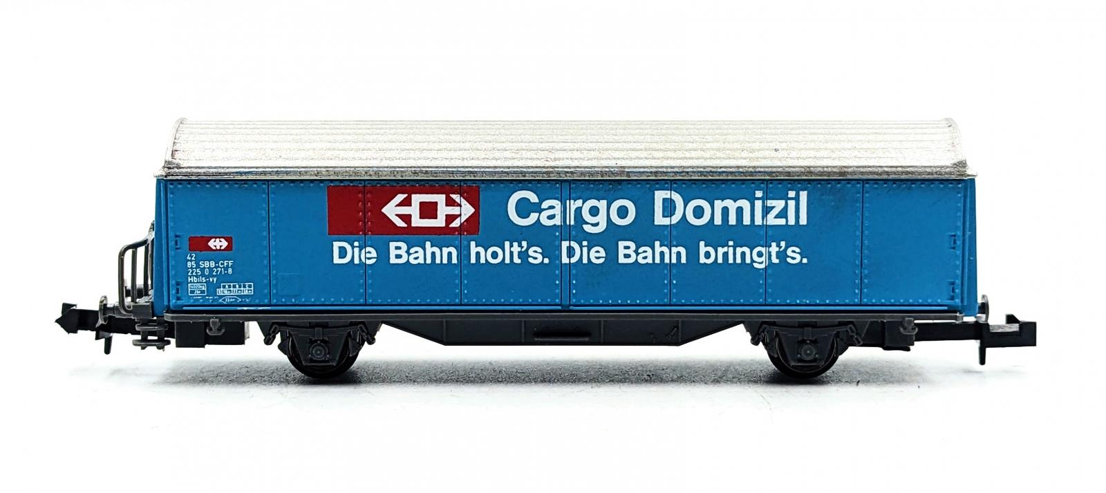 WAGON COUVERT A PAROIS COULISSANTE SBB CARGO WAGON COUVERT A PAROIS...