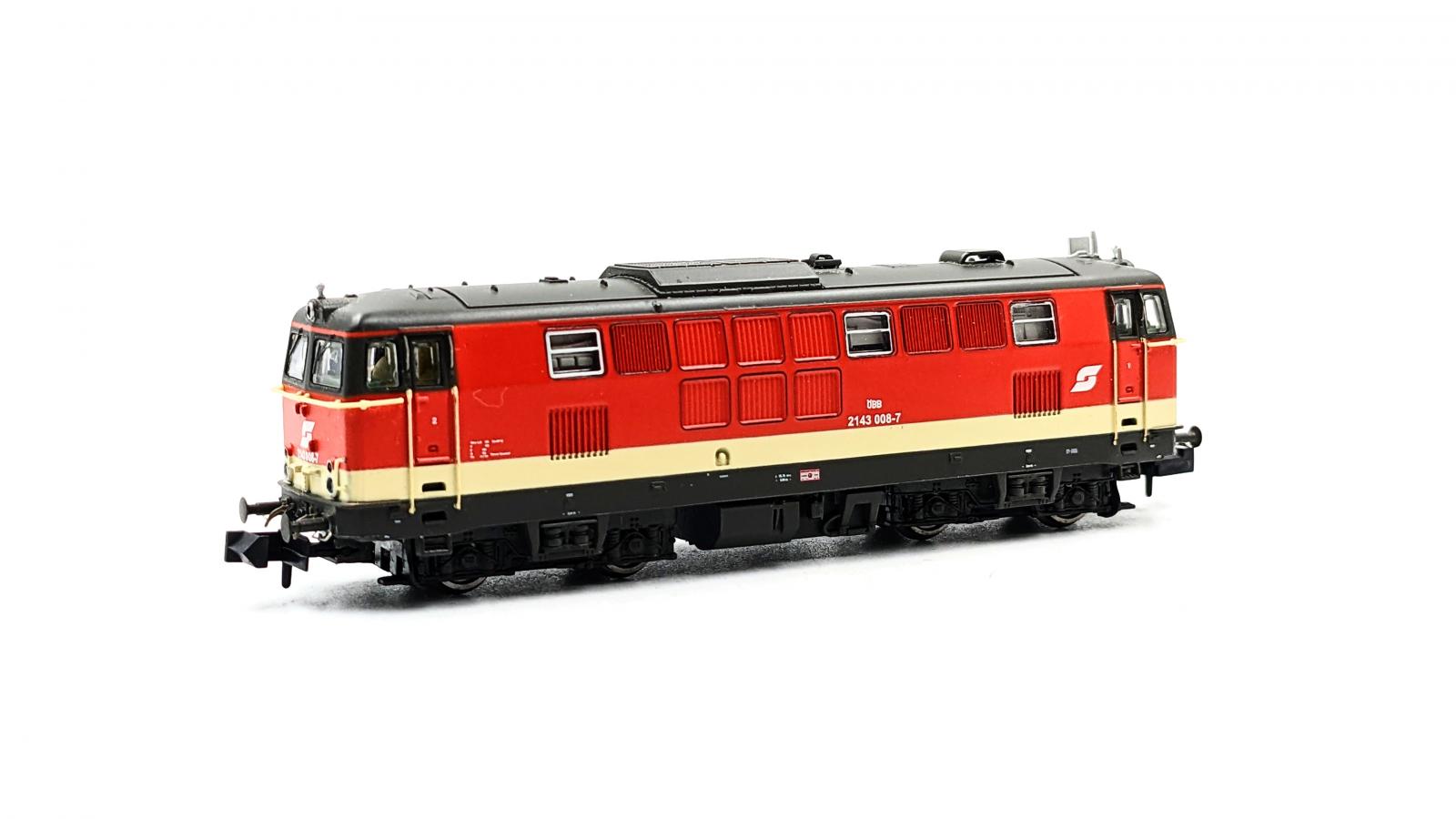LOCOMOTIVE DIESEL OBB 2143 - LOCOMOTIVE DIESEL OBB 2143