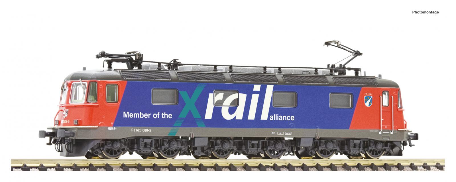 LOCOMOTIVE ELECTRIQUE RE 620 088-5 XRAIL *PROMOS* - LOCOMOTIVE...