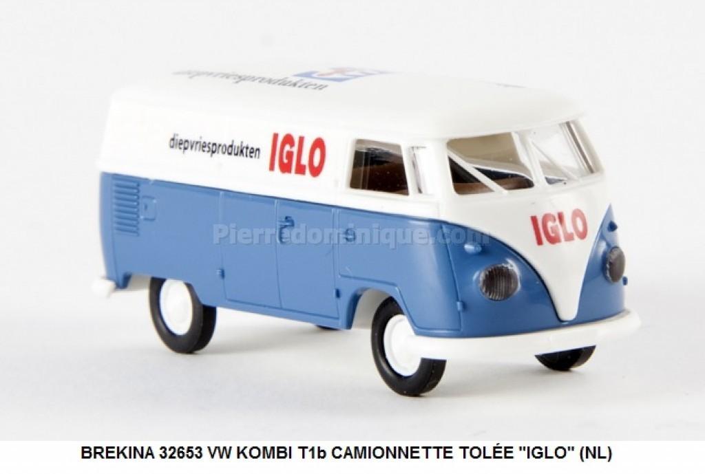 VW KOMBI T1b CAMIONNETTE TOLÉE "IGLO" (NL) VW KOMBI T1b CAMIONNETTE...