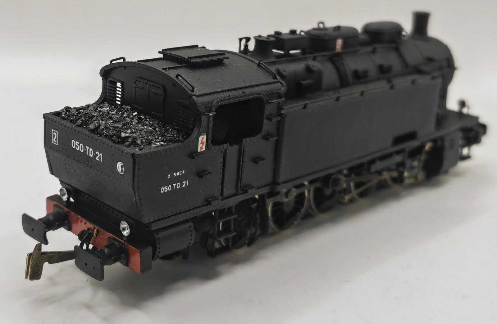 LOCOMOTIVE A VAPEUR 050 TD 21 SNCF *SOLDES* - LOCOMOTIVE A...